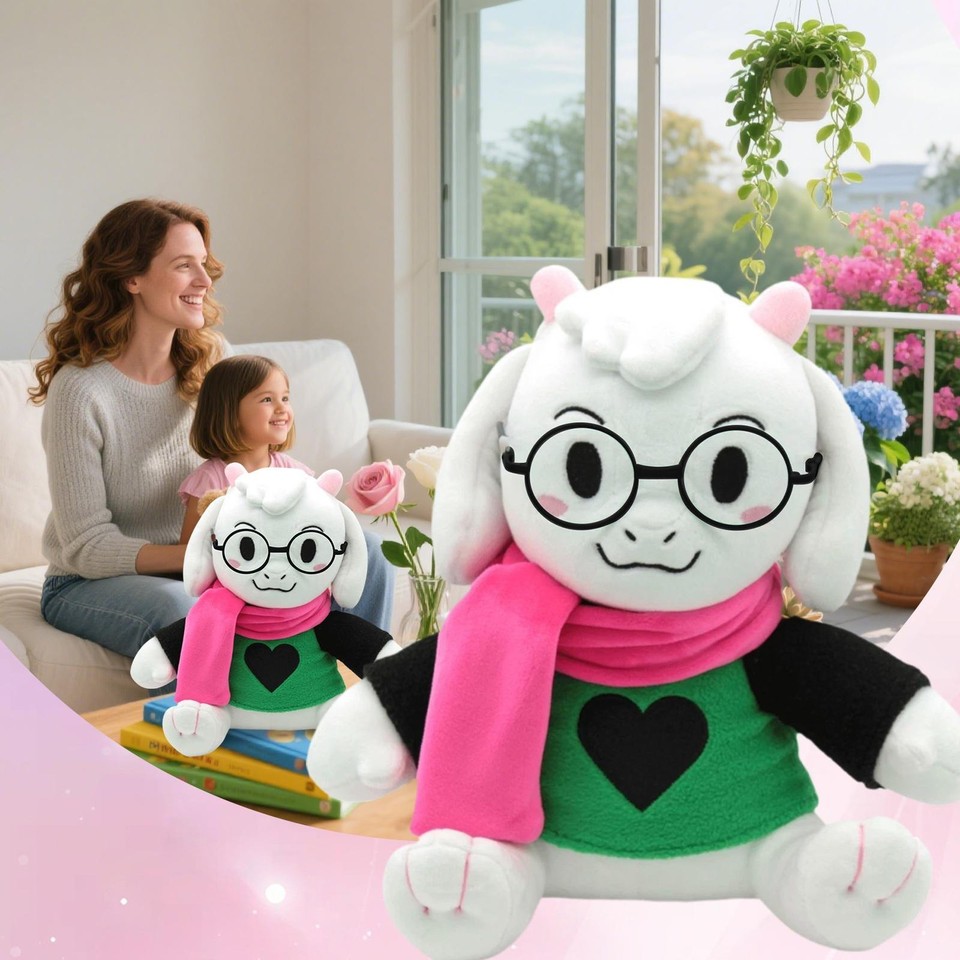 Deltarune Ralsei Plush Sheep Stuffed Animal Soft Toy Adventure Game ...