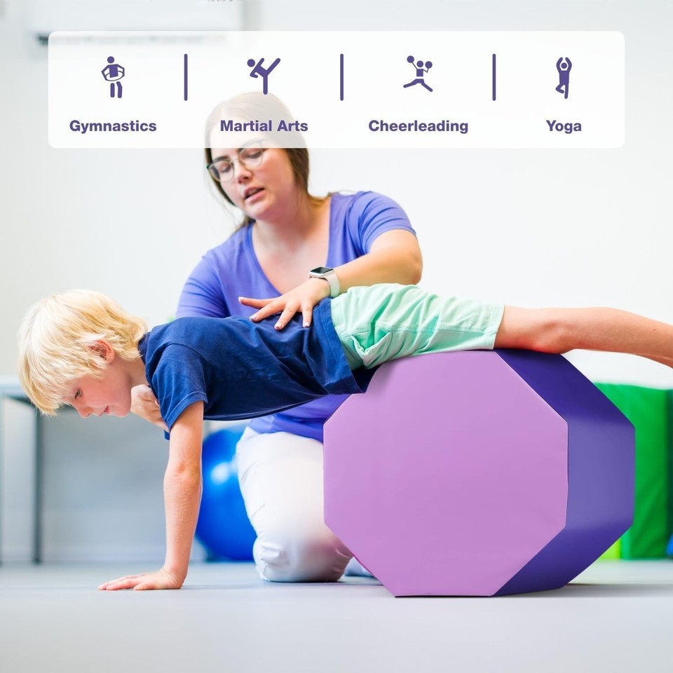 Octagon Gymnastics Mats Multi-Color&Multi-Size Tumbling Trainer for ...