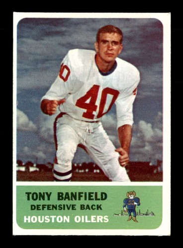 1962 Fleer #51 Tony Banfield NM/NM+ X2525772 | eBay