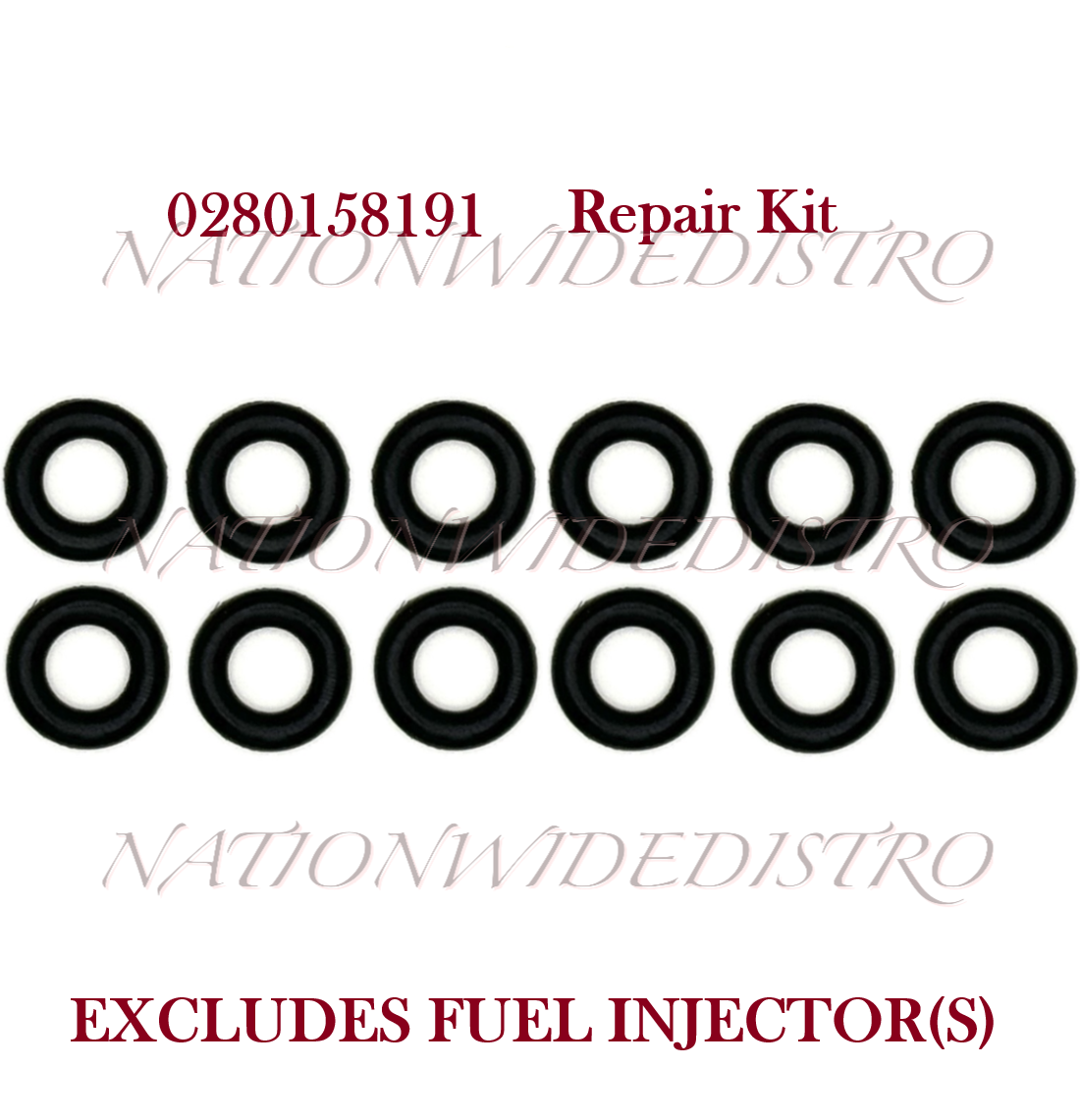 Repair Kit for Fuel Injectors for 11-17 Ford Edge Explorer Transit ...