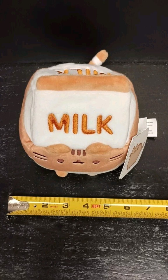 Pusheen CHOCOLATE MILK Plush 6-Inch Kitty Cat Milk Carton Gund NWT ...