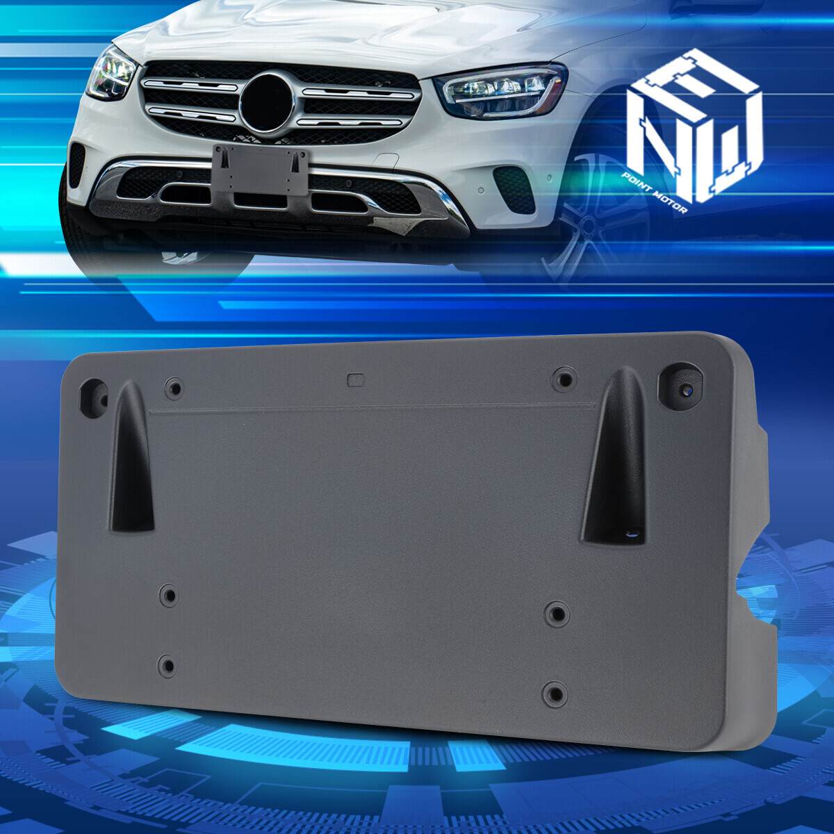 For 20-21 Mercedes-Benz Glc300 Amg Styling Front License Plate Mounting ...