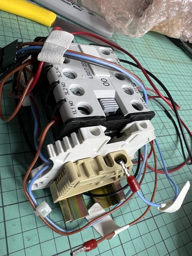 AEG LS07 Relay Contact ASSY DIN RAIL | eBay