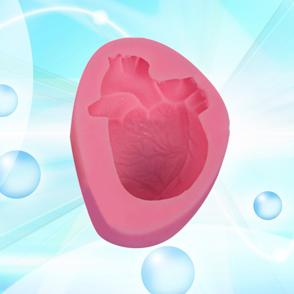 Silicone Fondant Molds Baking Cake Fake Heart Halloween Chocolate | eBay