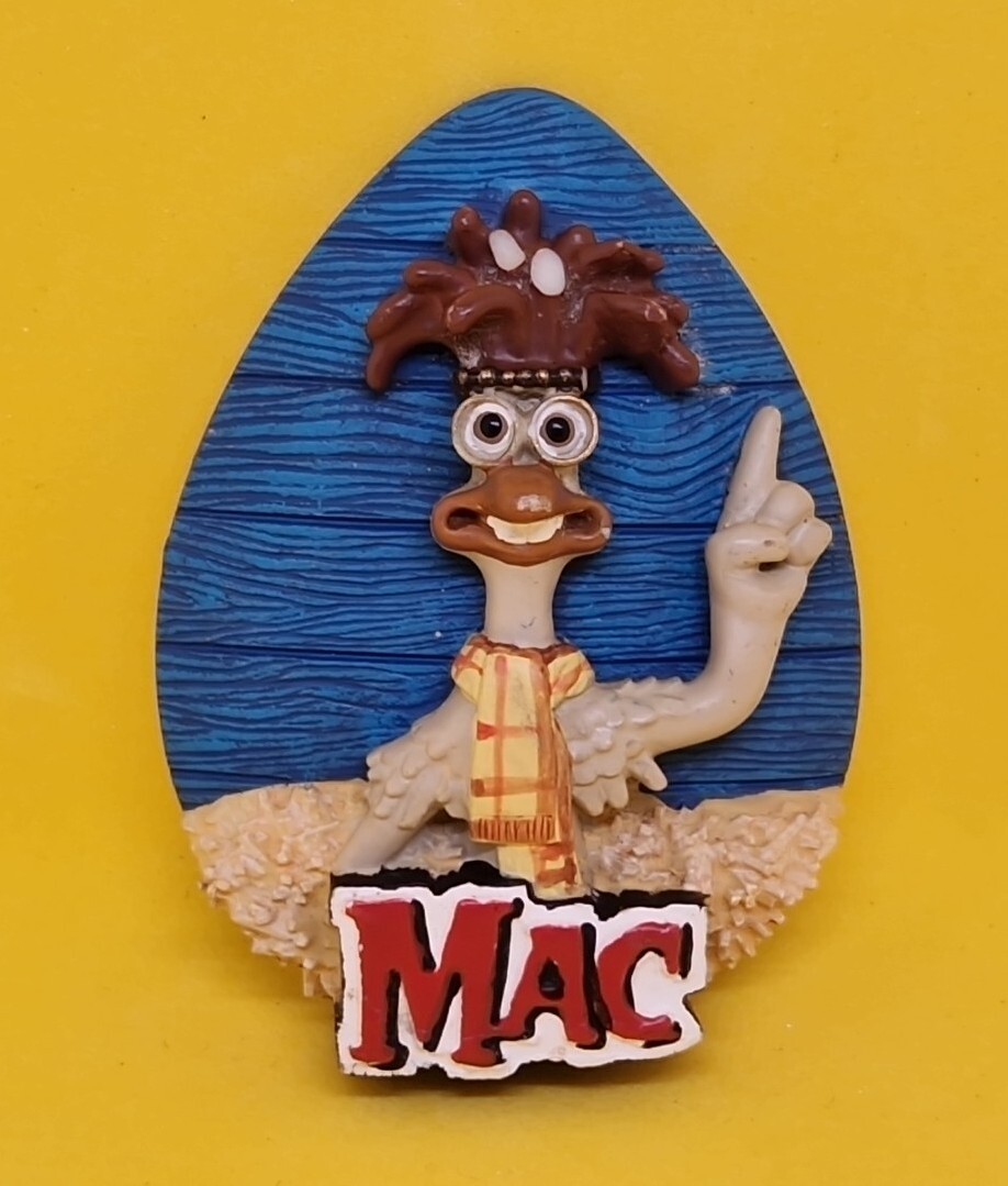 Fridge Magnet - Chicken Run, Mac | eBay
