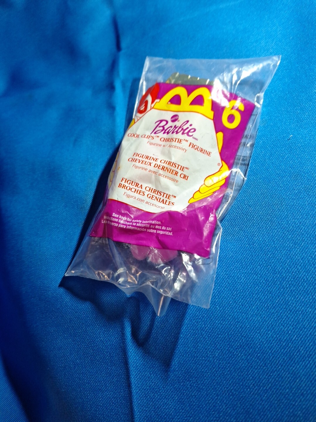 2000 McDonald's Happy Meal Mattel Barbie Cool Clips Christie Figurine ...