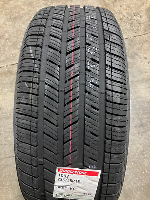 4 235/55R18 Bridgestone DriveGuard Plus Run Flat Tires | All Season ...