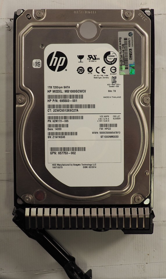HP Proliant Dl20 823556-B21 Xeon E3-1200 3Ghz 8GB RAM Gen9 Server 1 ...