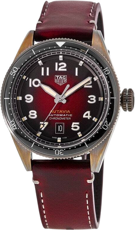 TAG Heuer Autavia Red Men's Watch - WBE5192.FC8300 for sale online | eBay