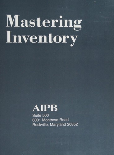 Mastering Inventory Paperback Philip E. Meyer 9781884826290| eBay