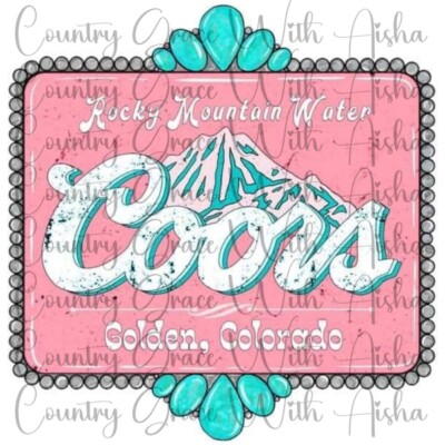 Sublimation Transfer Print Coors Ready to Press Heat Transfer | eBay