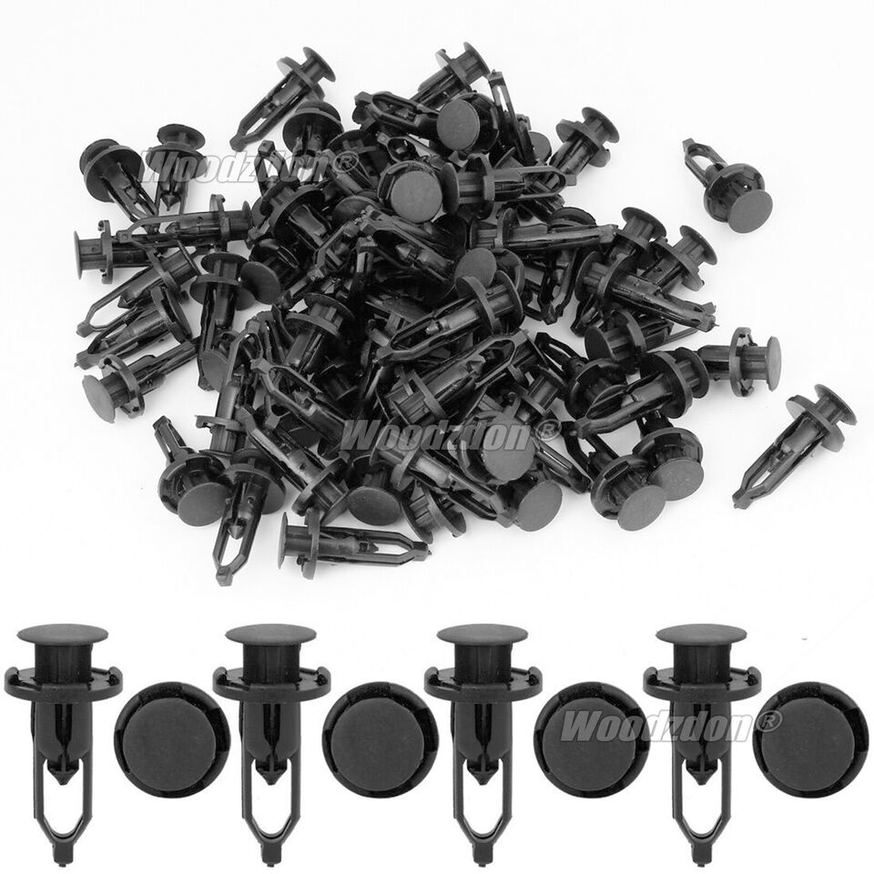 100pcs Fender Bumper Retainer Clips for TOYOTA for LEXUS 52161-16010 ...