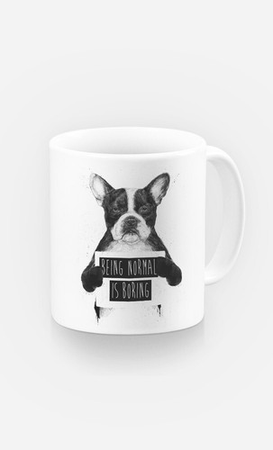Mug Tasse céramique blanc BEING NORMAL IS BORING | eBay