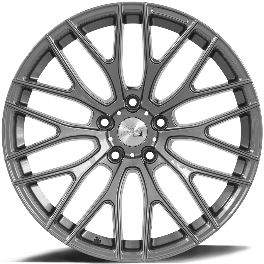 19" 1AV ZX2 (Grey) ALLOYS STAGGERED FIT BMW / MERCEDES / JAGUAR ...