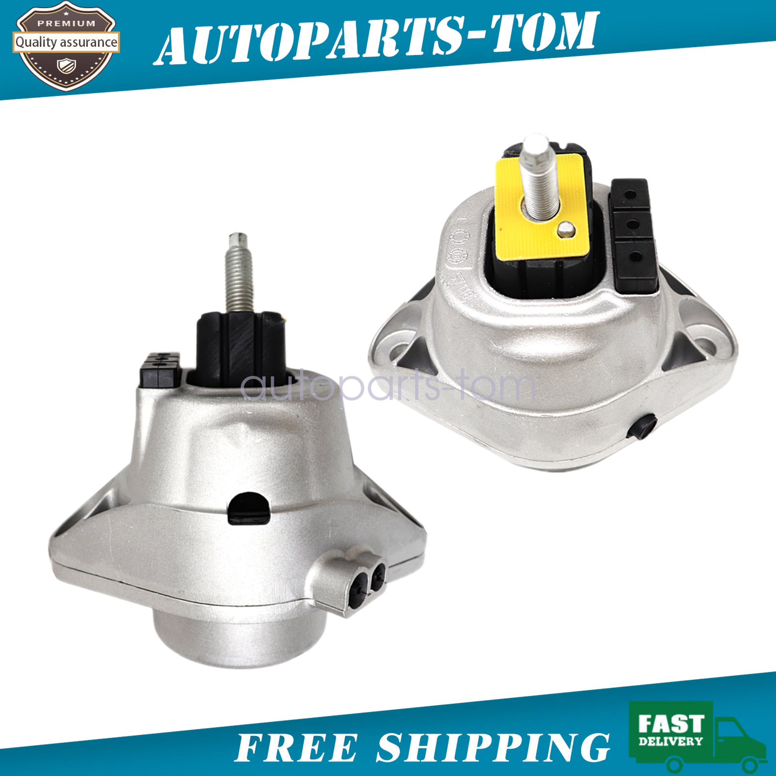 LEFT RIGHT Engine Mount 2013-19 For Cadillac ATS CTS 2.0L 23274000 ...