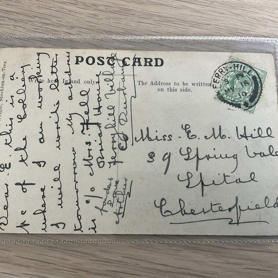 “DEAN & CHAPTER COLLIERY - FERRYHILL” VERY RARE 1910 PHOENIX SERIES ...