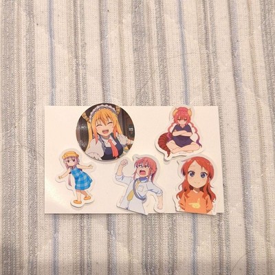 KobayaShi Dragon Maid - Entrance Benefits Special Flake Sticker Set ...