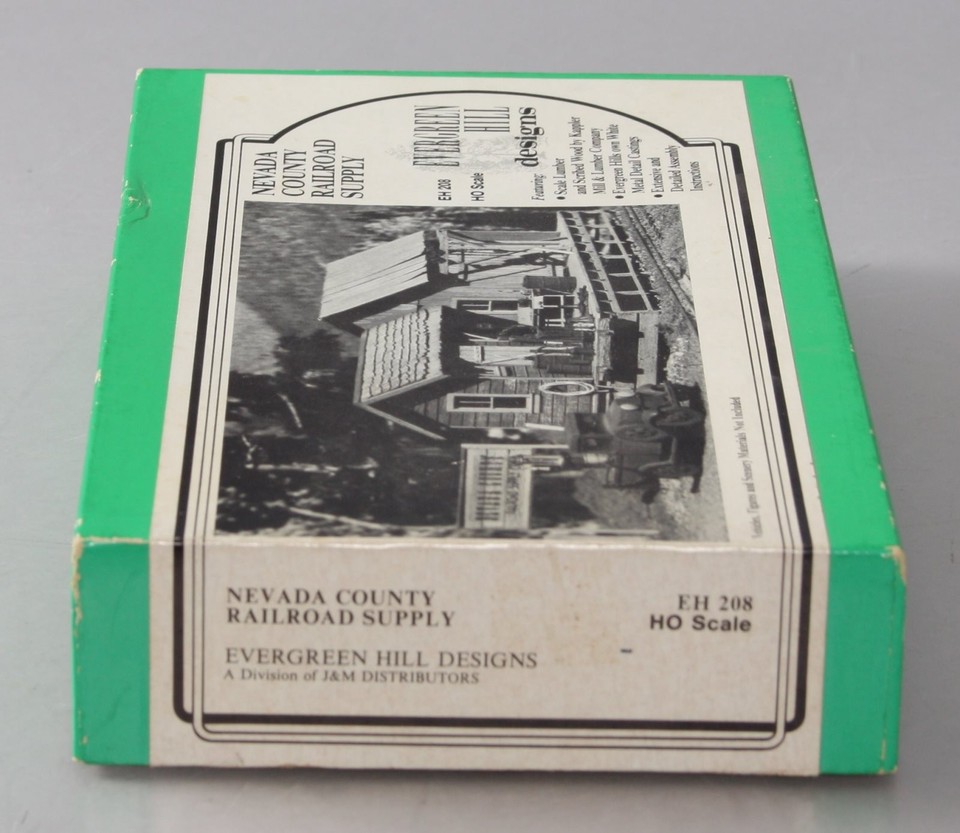 Evergreen Hill EH208 HO Scale Nevada County Railroad Supply Craftsman ...