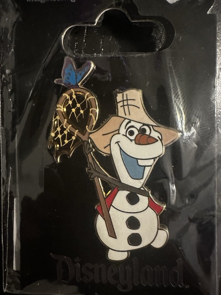 Disney WDI Olaf Disneyland Critter Country Butterfly Net LE 300 Pin | eBay