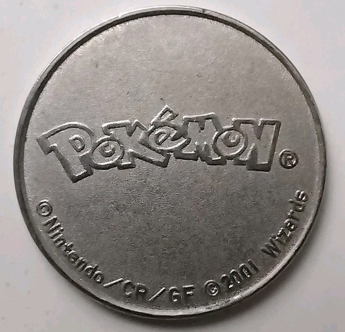 Limited Edition POKEMON LUGIA TOKEN COIN NINTENDO CR/GF/2001 WIZARDS ...