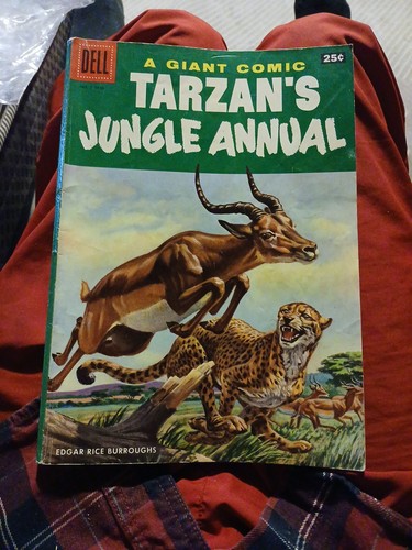 Tarzan's Jungle Annual #5 Dell Giant Manning & Marsh art Silver Age ...