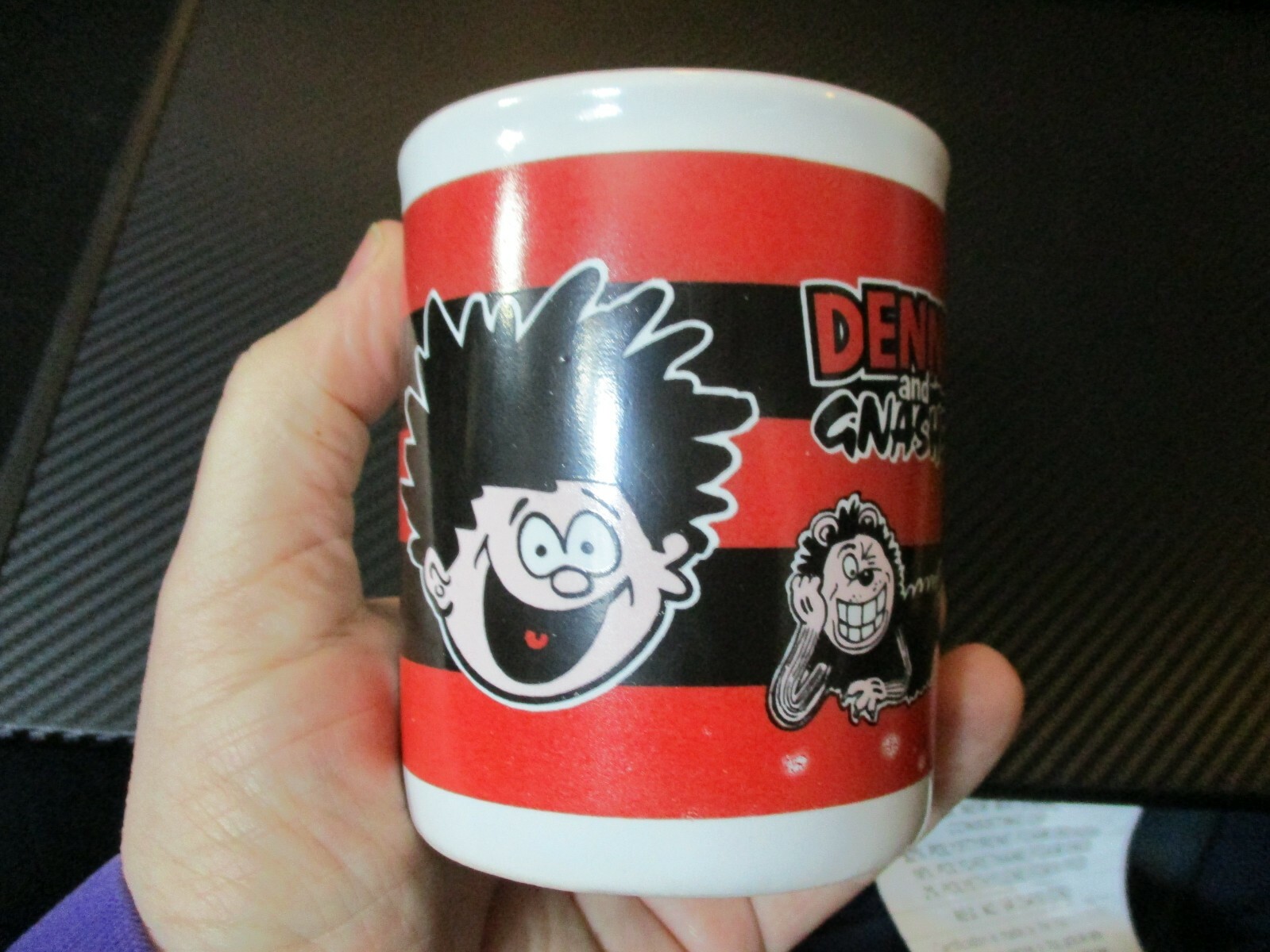 DENNIS THE MENACE & GNASHER VINTAGE 1997 CERAMIC MUG CUP THE BEANO UK ...