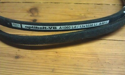 AC Drive Belt V-Belt Kit Optibelt-VB A 1060 Ld / 13 x 1030Li A 40 1/2 ...