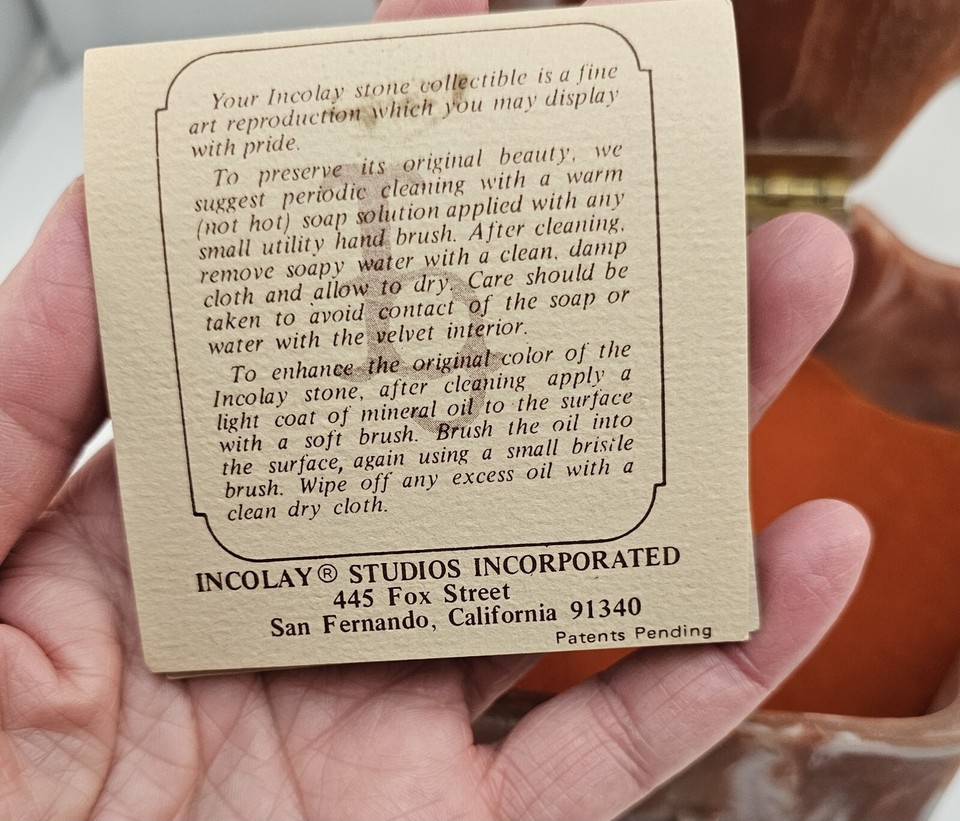 Beautiful Vintage Genuine Incolay Stone Angels Cherubs Victorian ...