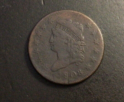 1808 Classic Head Large Cent, G Details. C147 | eBay