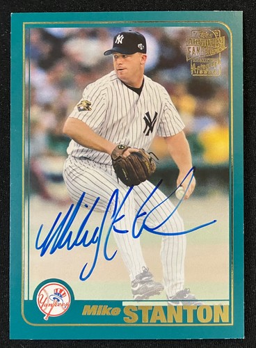 MIKE STANTON NEW YORK YANKEES 2018 TOPPS ARCHIVES FAN FAVORITES ...