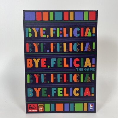 Bye Felicia! The Game Party Board Card Game 3 - 8 Players New in Box | eBay