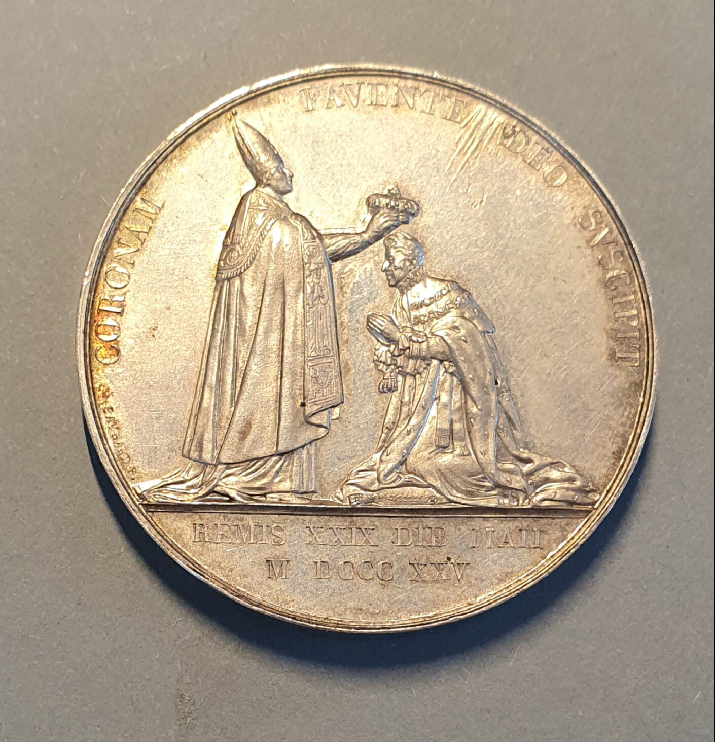FRANCE-1825- CHARLES X CORONATION- SILVER | Grelly USA