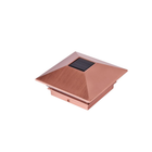 Copper Plated Solar Post Cap - 4 in. x 4 in. (3.5 x 3.5 Post Size) NEW ...