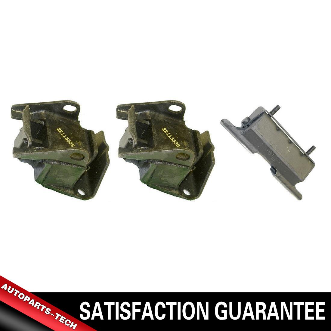 Engine&Trans Mount Set of(3) AT/MT For 88-94 S10 BLAZER 4.3L 4WD 4Speed ...