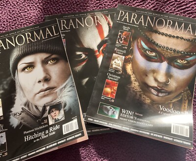Paranormal Magazine Bundle Issues 23, 24 & 25 | eBay UK