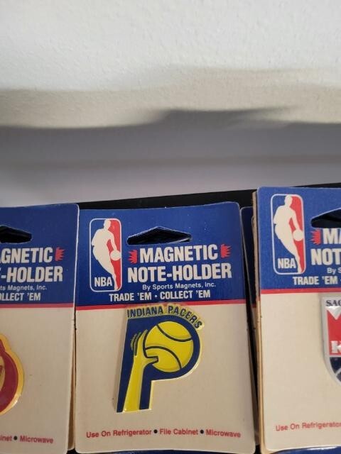 Vintage NBA Logo Magnets - Indiana Pacers | eBay