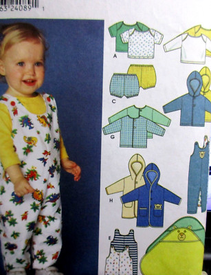 Simplicity Pattern 9275 Sizes XXS - L - Babies' Layette 2000 Uncut | eBay