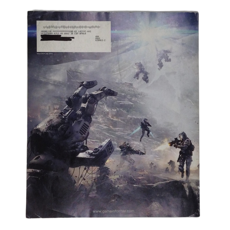 Game Informer 243 July 2013 Magazine Titanfall | eBay