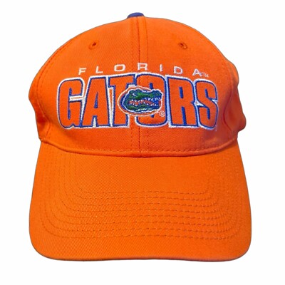 Florida Gators Hat Blue Orange Baseball Cap Spell Out Adjustable ...