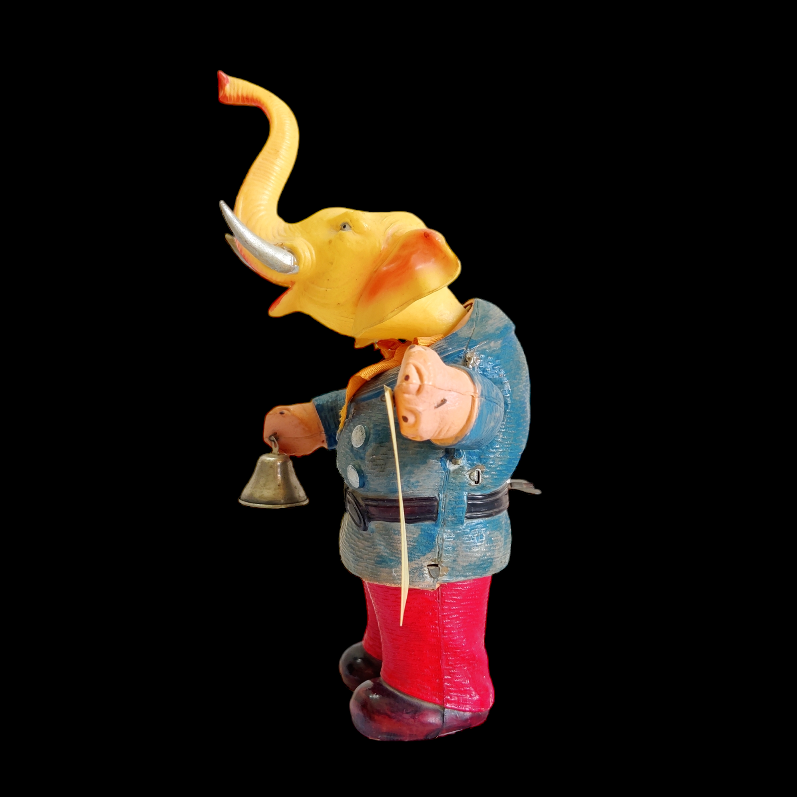 1930s Vintage Pre War Celluloid Elephant Circus Barker Wind Up Toy ...