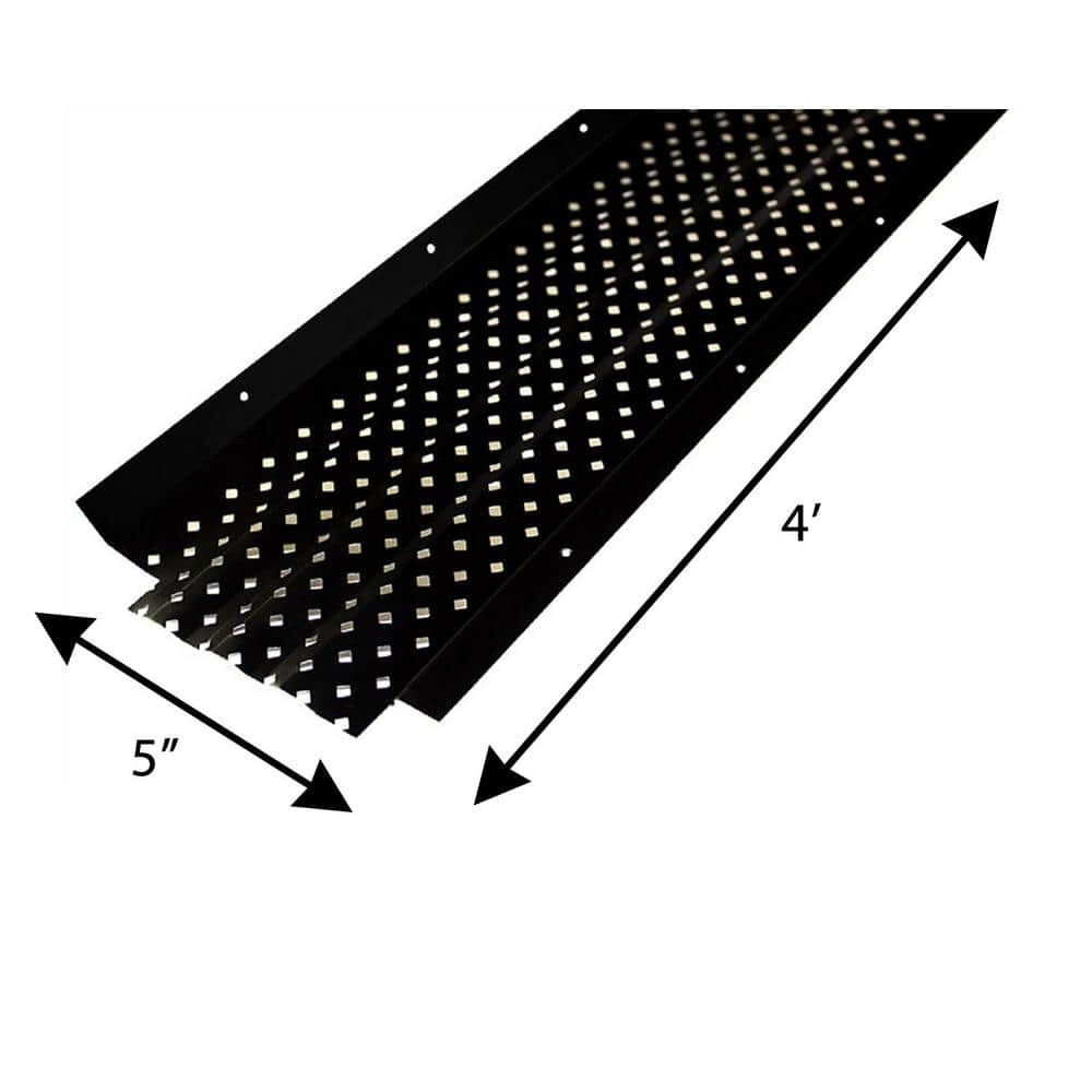 80 Feet! Spectra Universal Gutter Guard Armor Shield 5" x 4' (20-Pack ...
