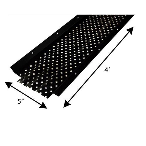 80 Feet! Spectra Universal Gutter Guard Armor Shield 5" x 4' (20-Pack ...