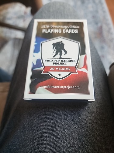 Wounded Warrior Project 20th Anniversary Edition Playing Cards | eBay