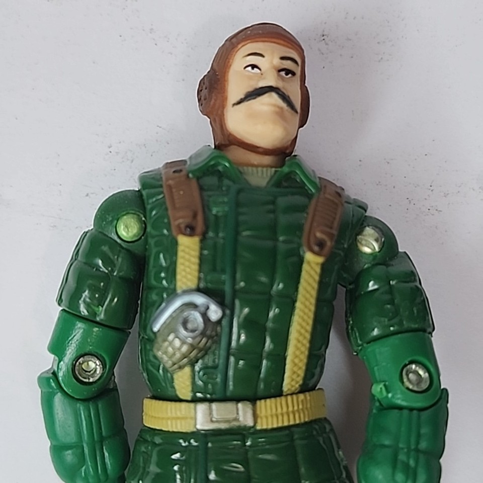 2005 Gi Joe Oktober Guard 3.75" Horror Show v1 Figure Complete Comic ...
