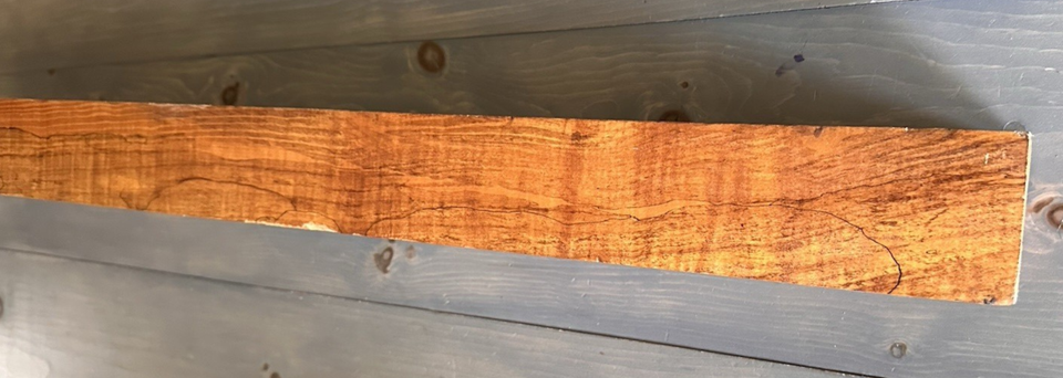 Rifle Gunstock Maple AA Blank #2 1966 38.25"x2.75" Thick Spaulting Exc ...