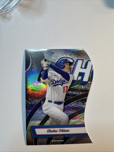 2024 Topps Stadium Club TVN-3 Shohei Ohtani Chrome “SHOWTIME” Die-cut ...