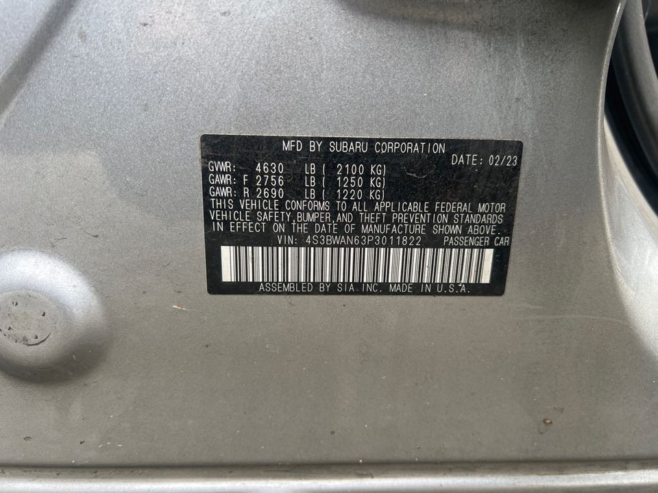 CHASIS CONTROL MODULE 86222AN21A 2023-2024 SUBARU LEGACY | eBay