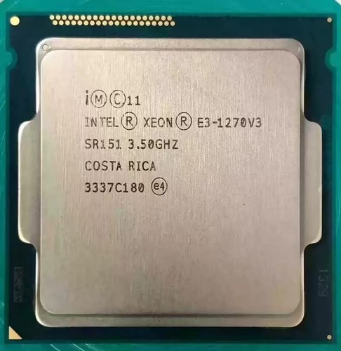 Matched Pair Intel Xeon E3-1270 V3 E3-1270V3 3.5GHz LGA1150 Processor ...