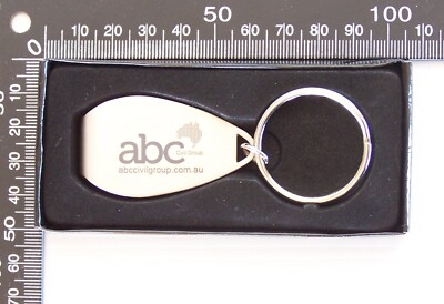 ABC CIVIL GROUP AUSTRALIA COMPANY PROMO METAL BOTTLE OPENER KEY CHAIN ...