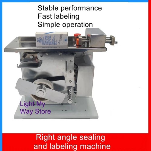 Semi-automatic Sealing Transparent Self-adhesive 90 Degree Right Angle ...